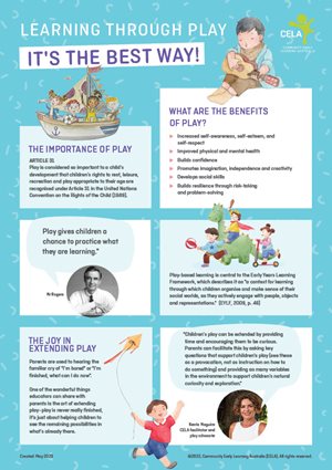 CELA publications inform and inspire the early childhood education and care sector - CELA